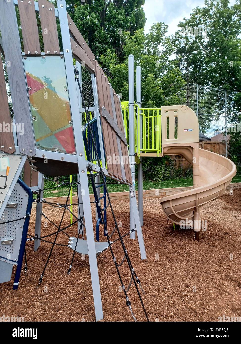 Toronto, Ontario, Canada - July 9, 2024: View at modern children ...
