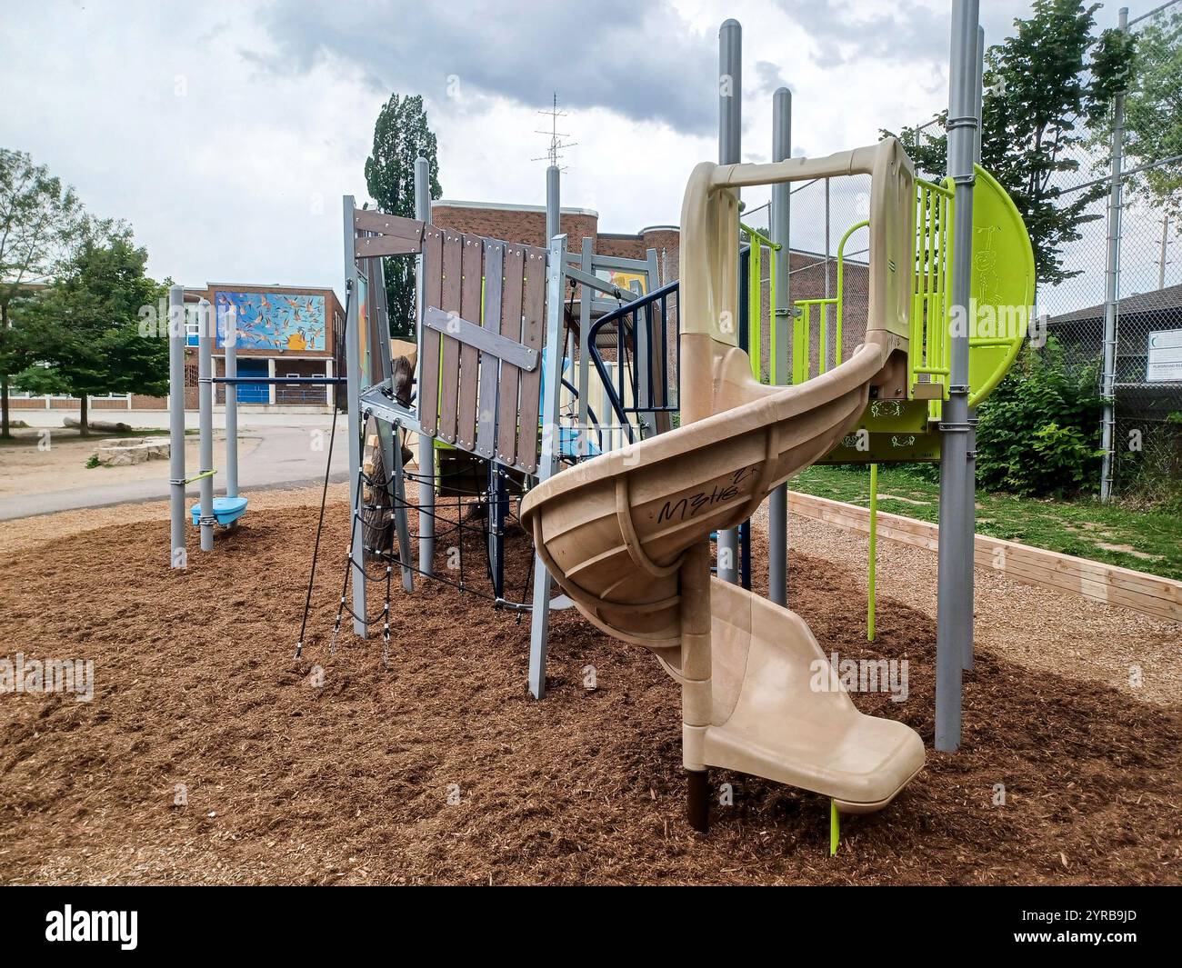 Toronto, Ontario, Canada - July 9, 2024: View at modern children ...