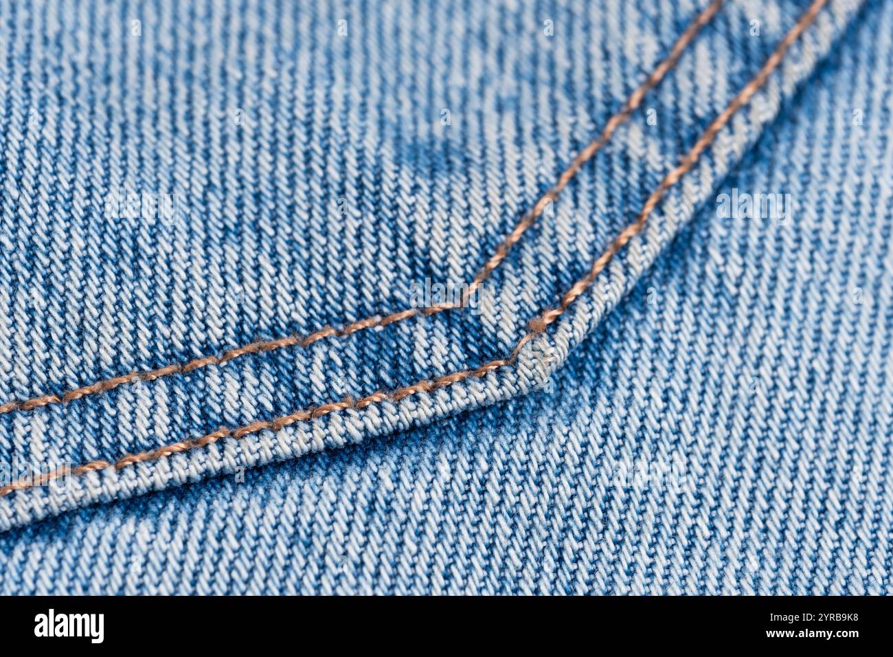 Denim texture with stitch close up. Denim jeans background Stock Photo ...