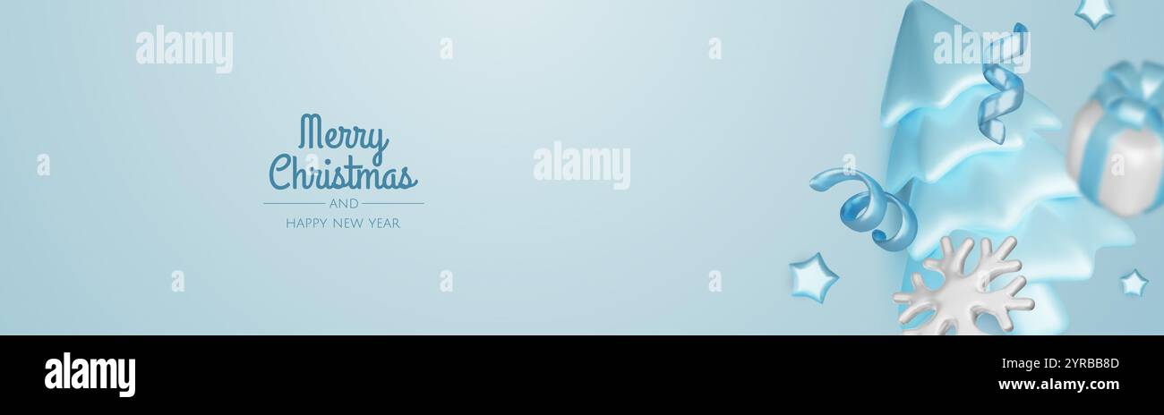 Christmas winter festive composition. Colorful Xmas background ...