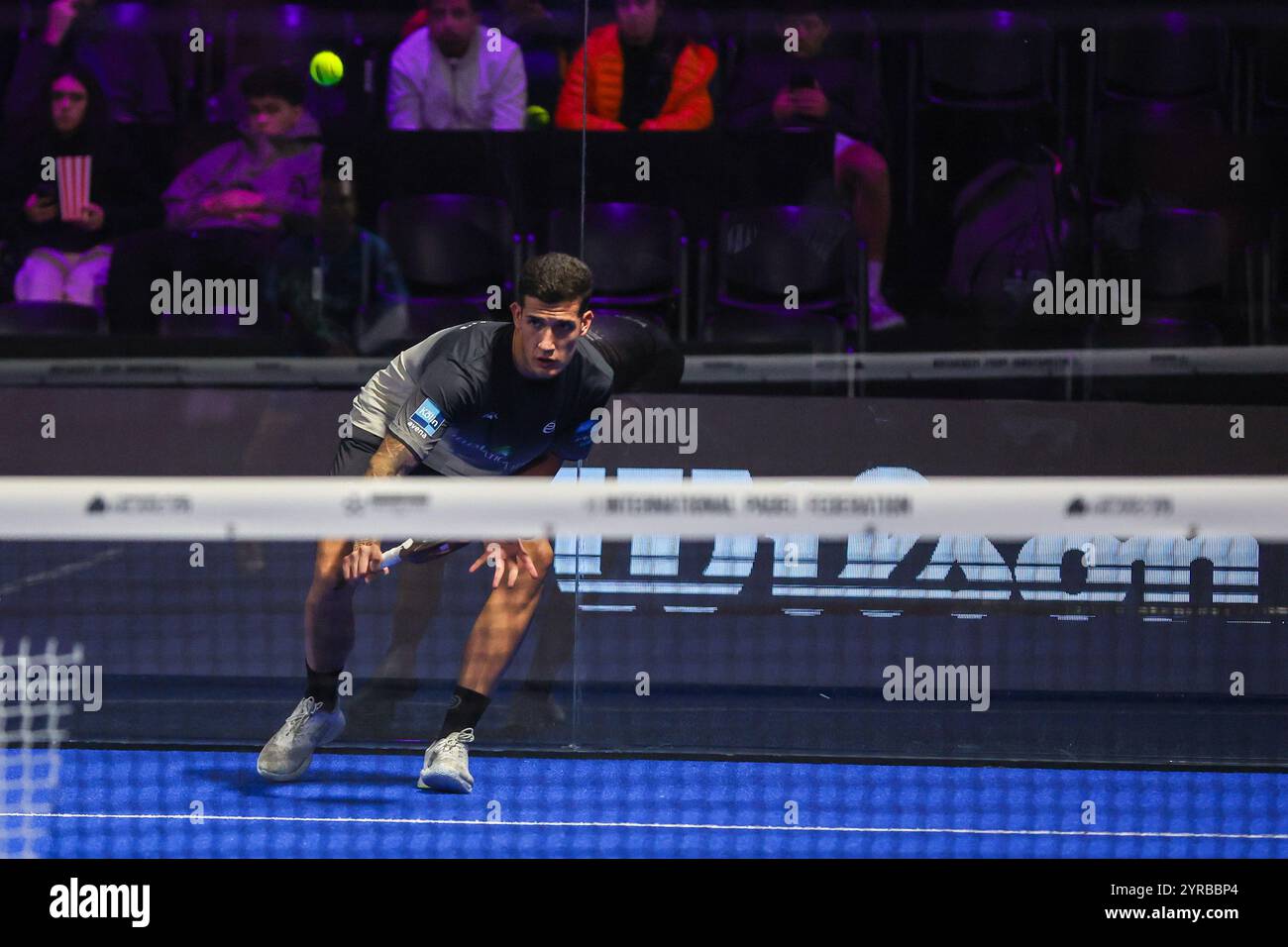 Alejandro Arroyo (ESP) seen in action during Milano Premiere Padel P1 ...