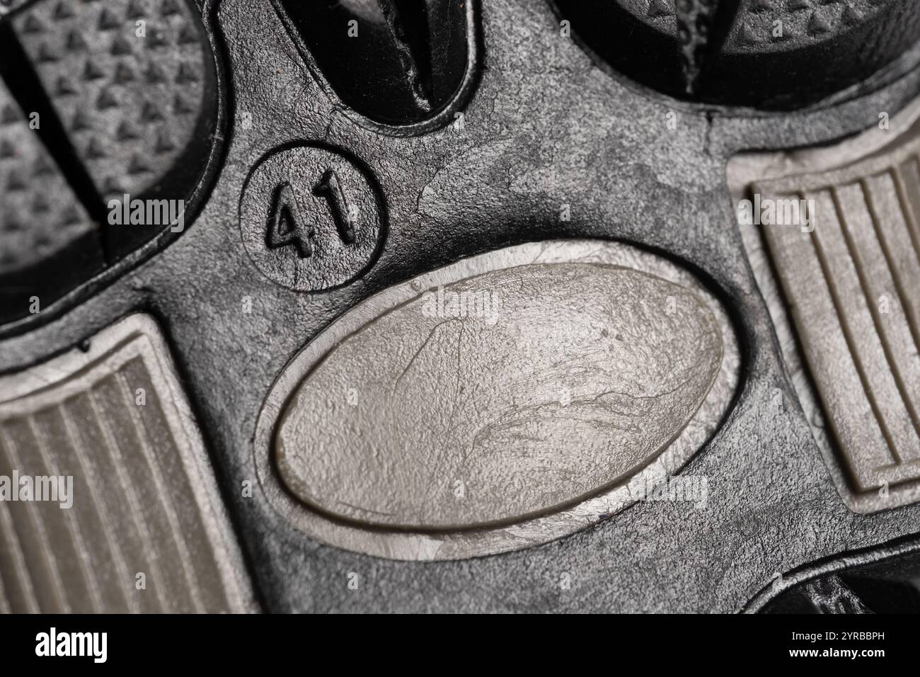 Detail of inside size 41 sports shoe Stock Photo - Alamy