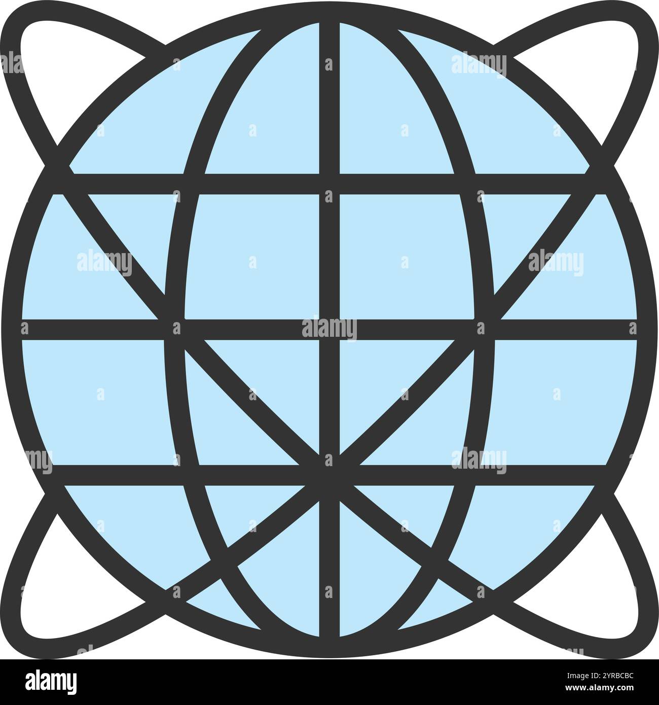 Global icon vector image. Suitable for mobile application web ...