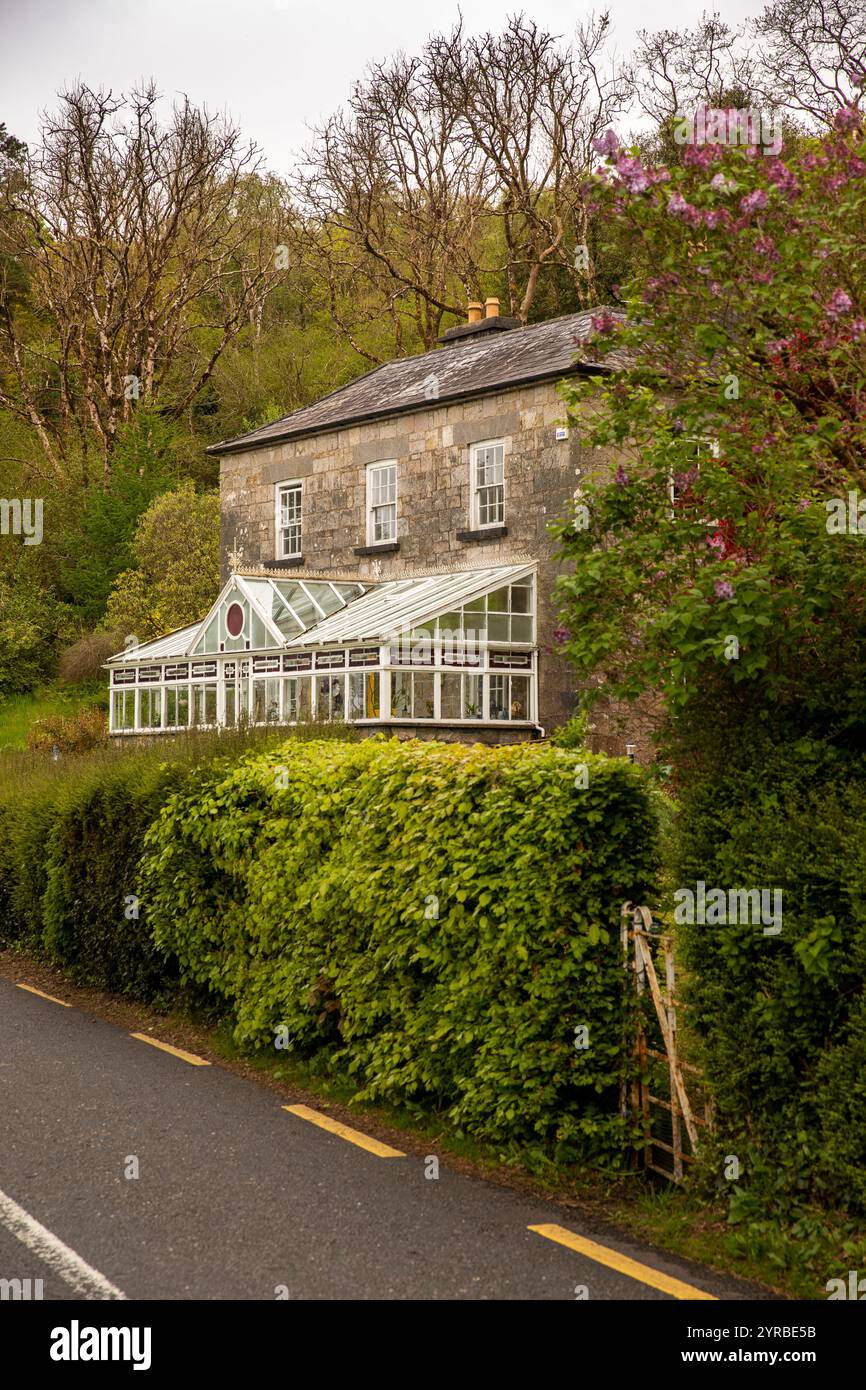 Ireland, County Mayo, Pontoon, Knockaglana, Rock House, fishing lodge ...