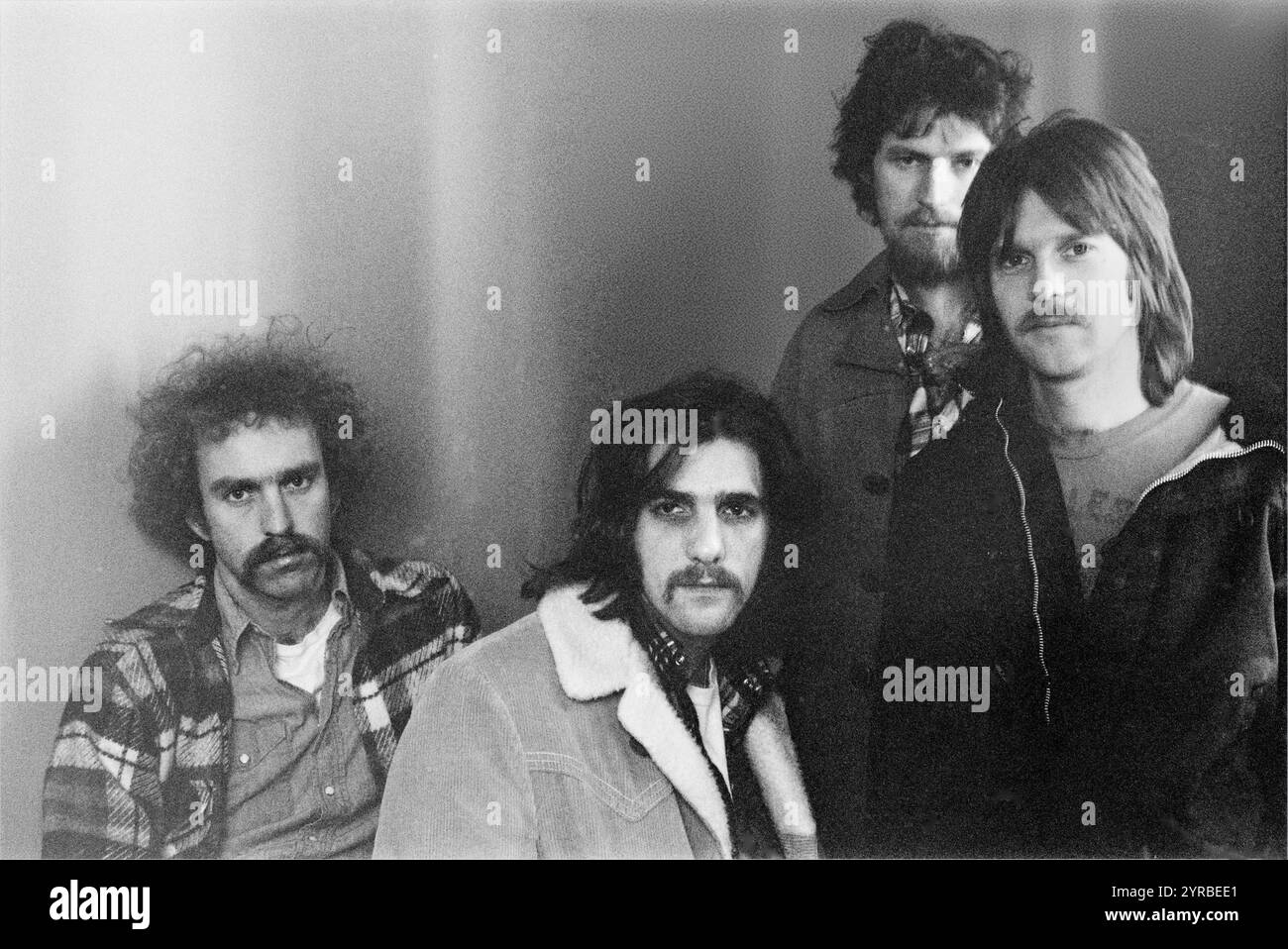 Bernie Leadon, Glenn Frey, Don Henley and Randy Meisner of The Eagles ...