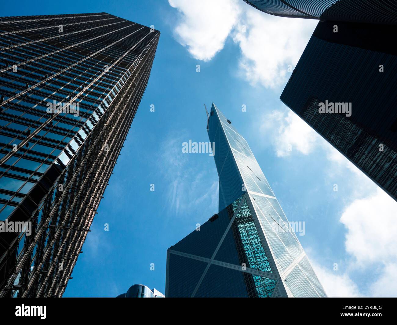 Hong Kong skyscrapers Stock Photo - Alamy