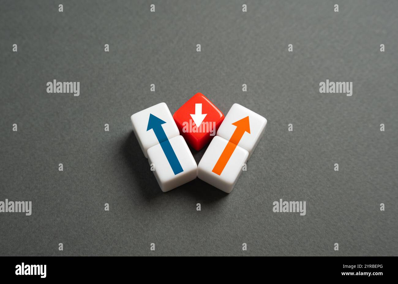 Split and division. Ideological conflict. Rivalry to improve work ...