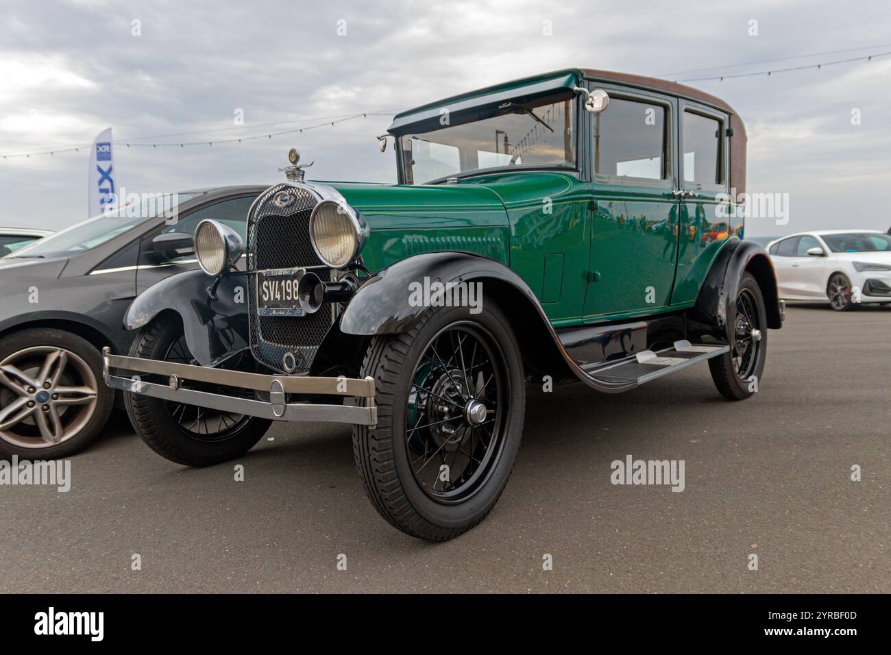 1928 Ford Model A. Blackpool Ford Day 2024 Stock Photo - Alamy