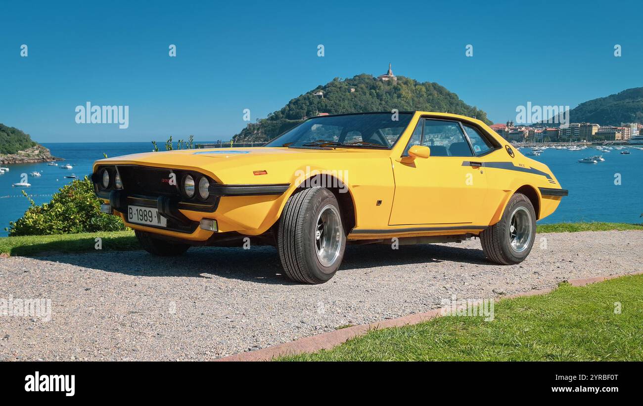 San Sebastian, Spain-September 15, 2024: Dodge Serra Boulevard 3700 GT ...