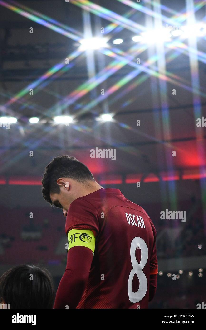 Shanghai, China. 3 December, 2024. Oscar #8 of Shanghai Port FC during ...