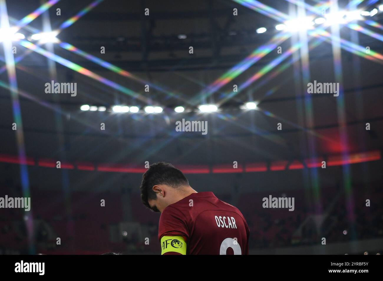 Shanghai, China. 3 December, 2024. Oscar #8 of Shanghai Port FC during ...