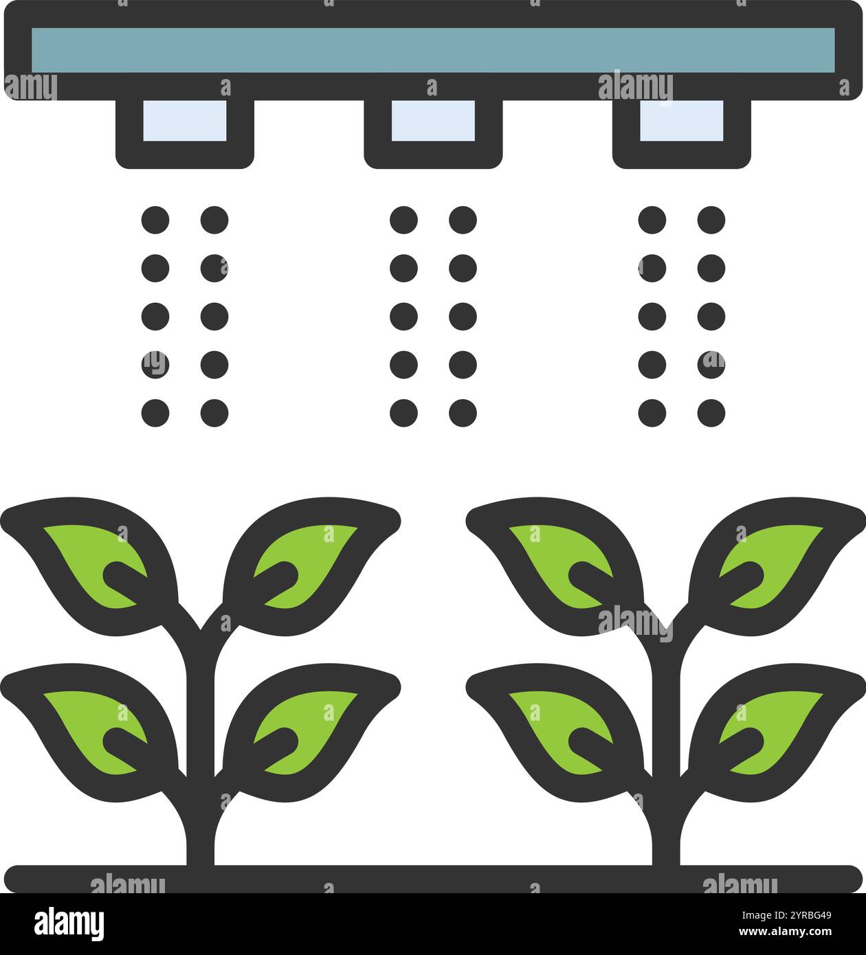 Irrigation System icon vector image. Suitable for mobile application ...