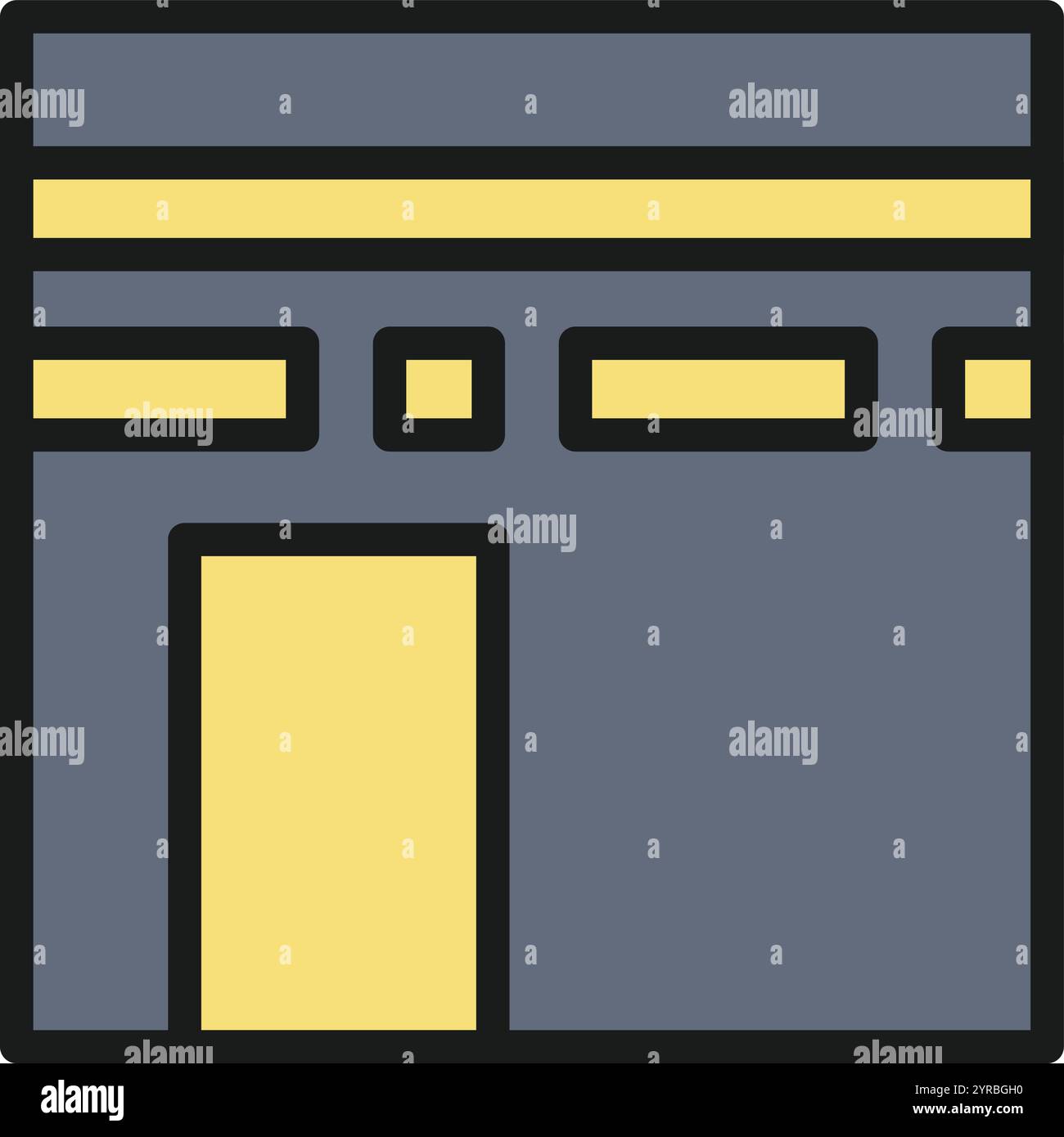 Kaaba icon vector image. Suitable for mobile application web application and print media Stock ...