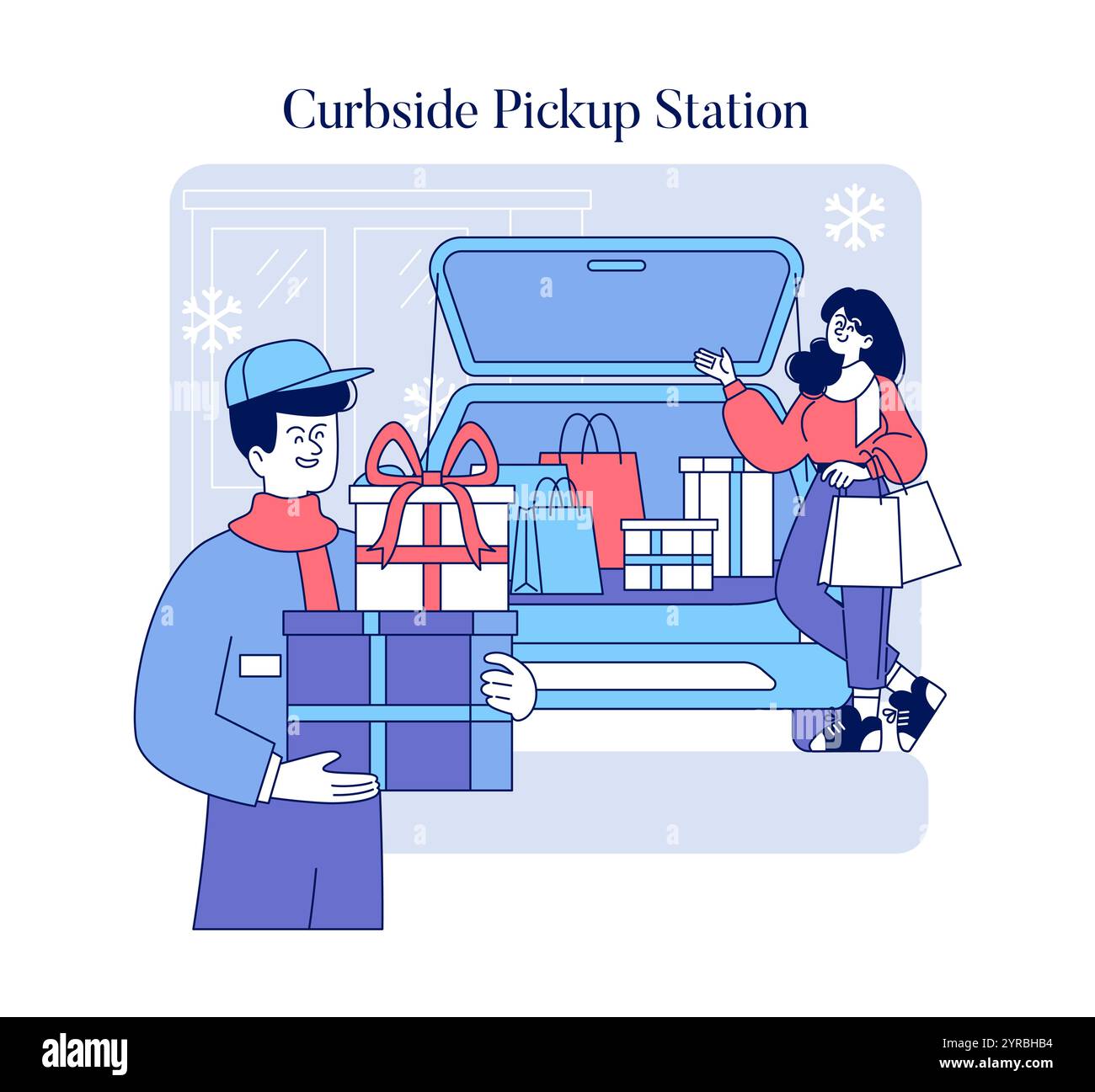 Retail busy Cut Out Stock Images & Pictures - Alamy