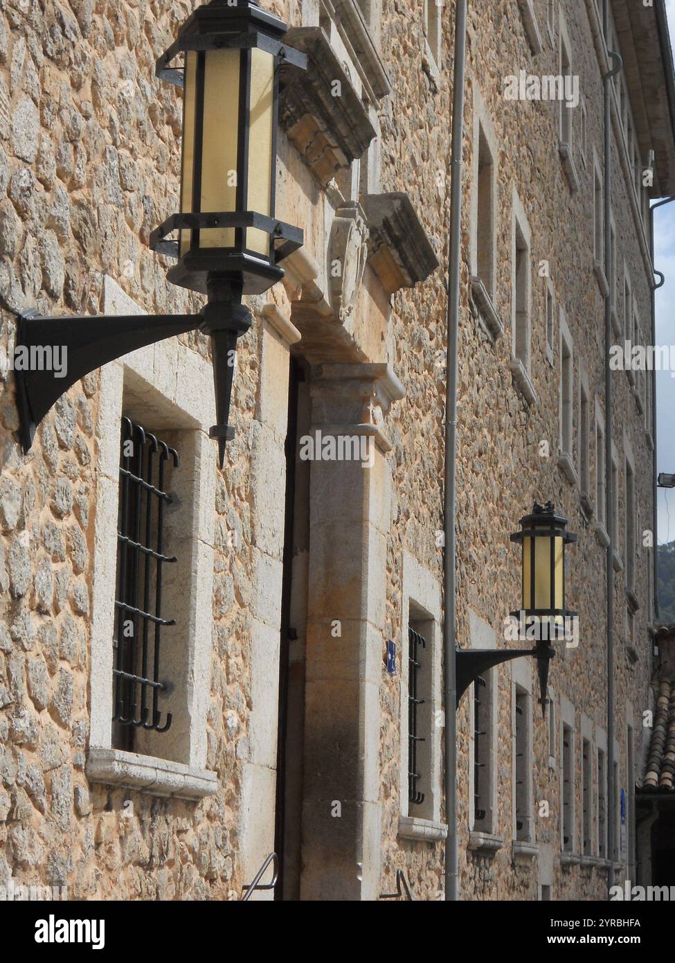 This picturesque stone building in Spain features charming vintage ...
