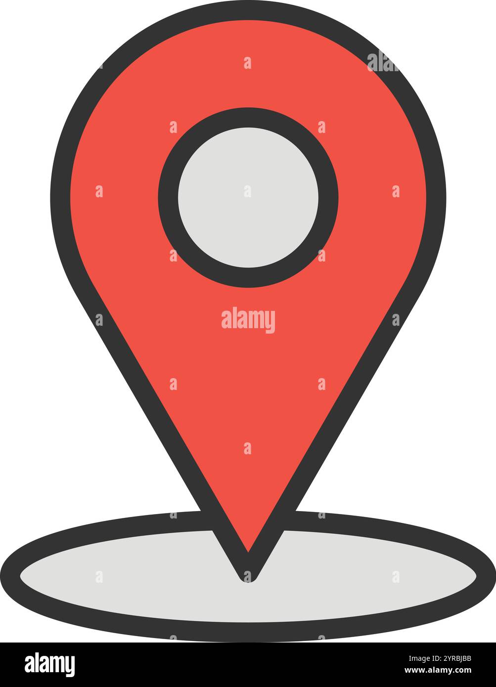 Location icon vector image. Suitable for mobile application web ...