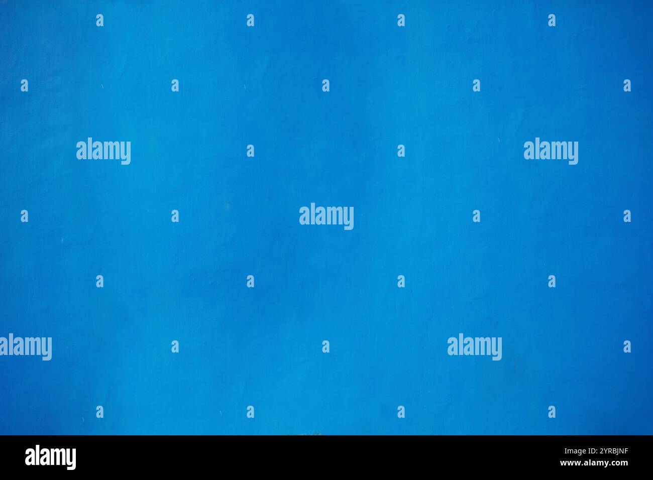 Bright blue color wall background texture. Exterior building facade ...