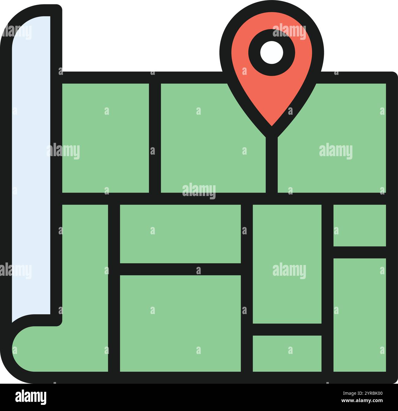 Map Icon Vector Image Suitable For Mobile Application Web Application And Print Media Stock