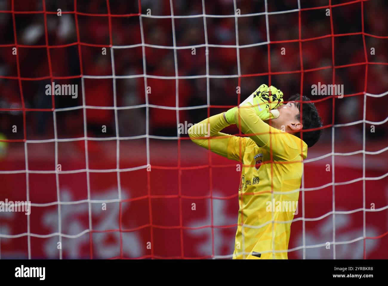 Shanghai, China. 3 December, 2024. Yan Junling #1 of Shanghai Port FC ...