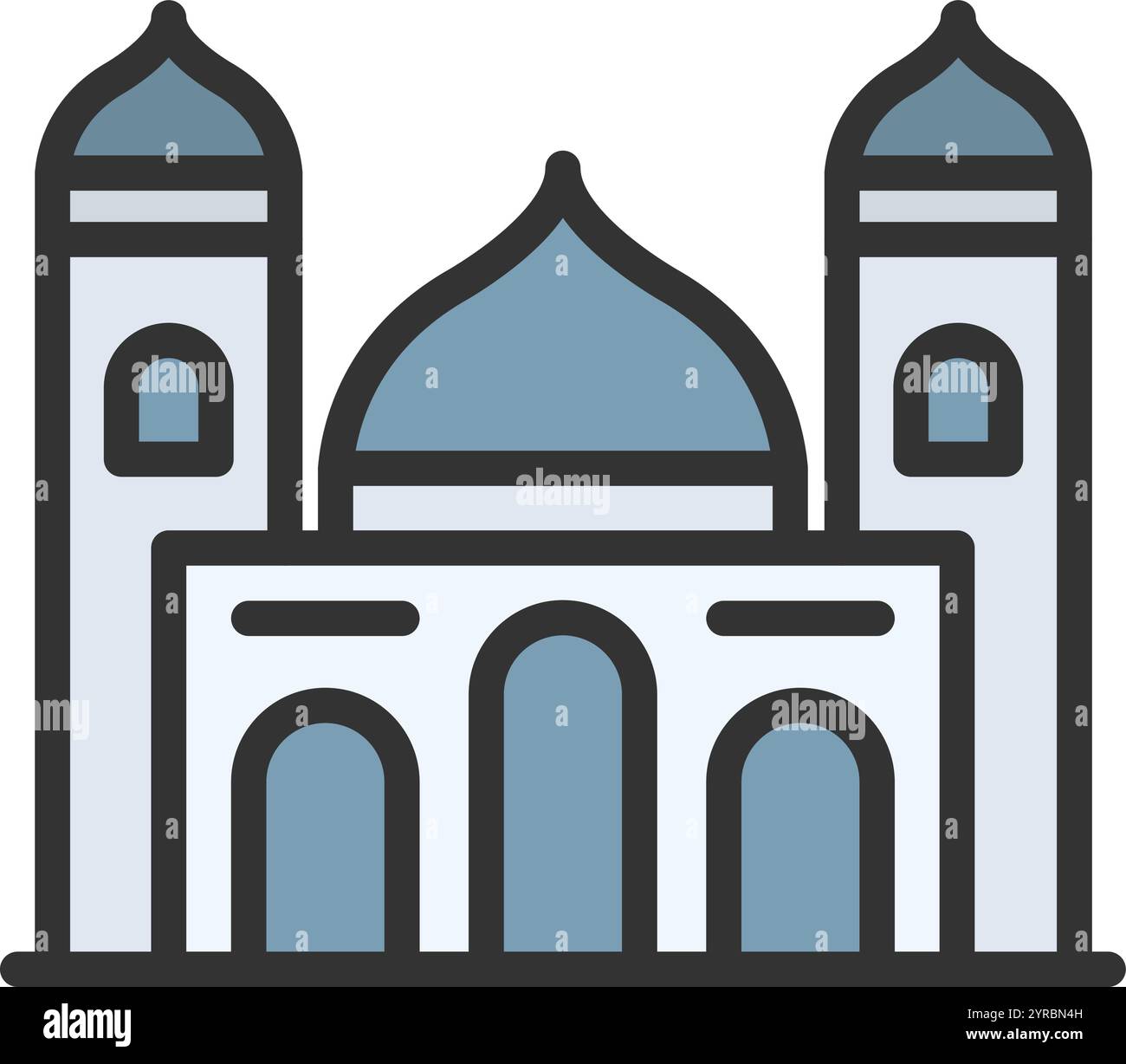 Mosque icon vector image. Suitable for mobile application web ...