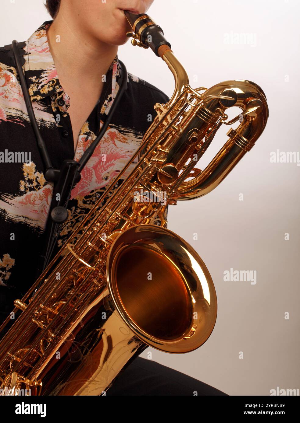 Saxophone position hi-res stock photography and images - Alamy