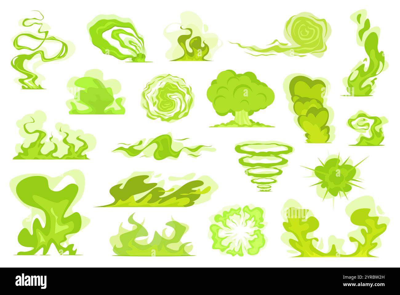 Smelling smoke. Green toxic gas. Poisonous clouds. Acid fumes. Stinky ...