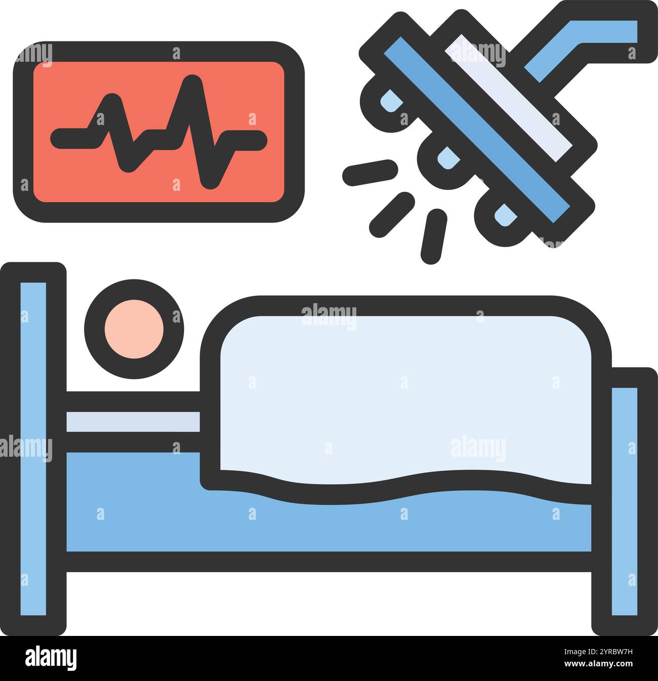 Operating Room icon vector image. Suitable for mobile application web ...
