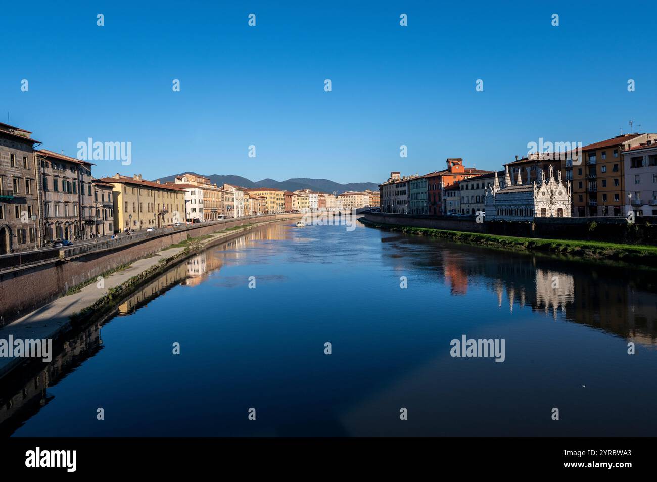View pisa along river hi-res stock photography and images - Alamy