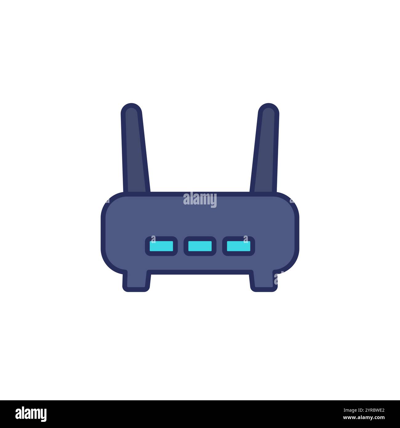 wi-fi router, modem icon with outline Stock Vector Image & Art - Alamy wi-fi router, modem icon with outline Stock Vector Image & Art - Alamy