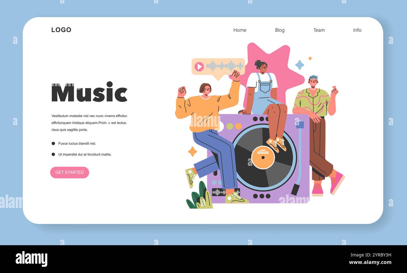 Generation z dancing Stock Vector Images - Alamy