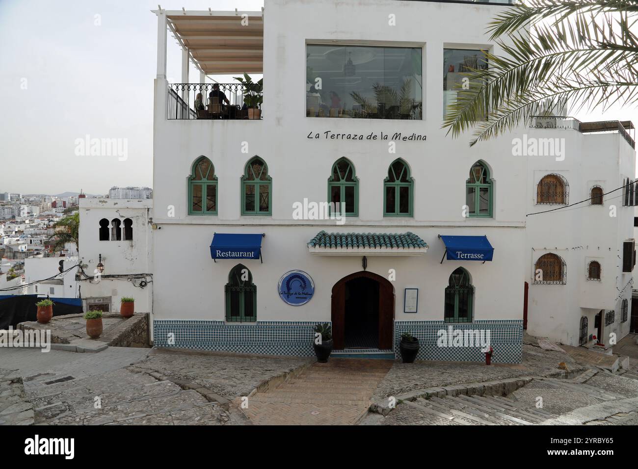 La Terraza de la Medina in Tangier Stock Photo - Alamy