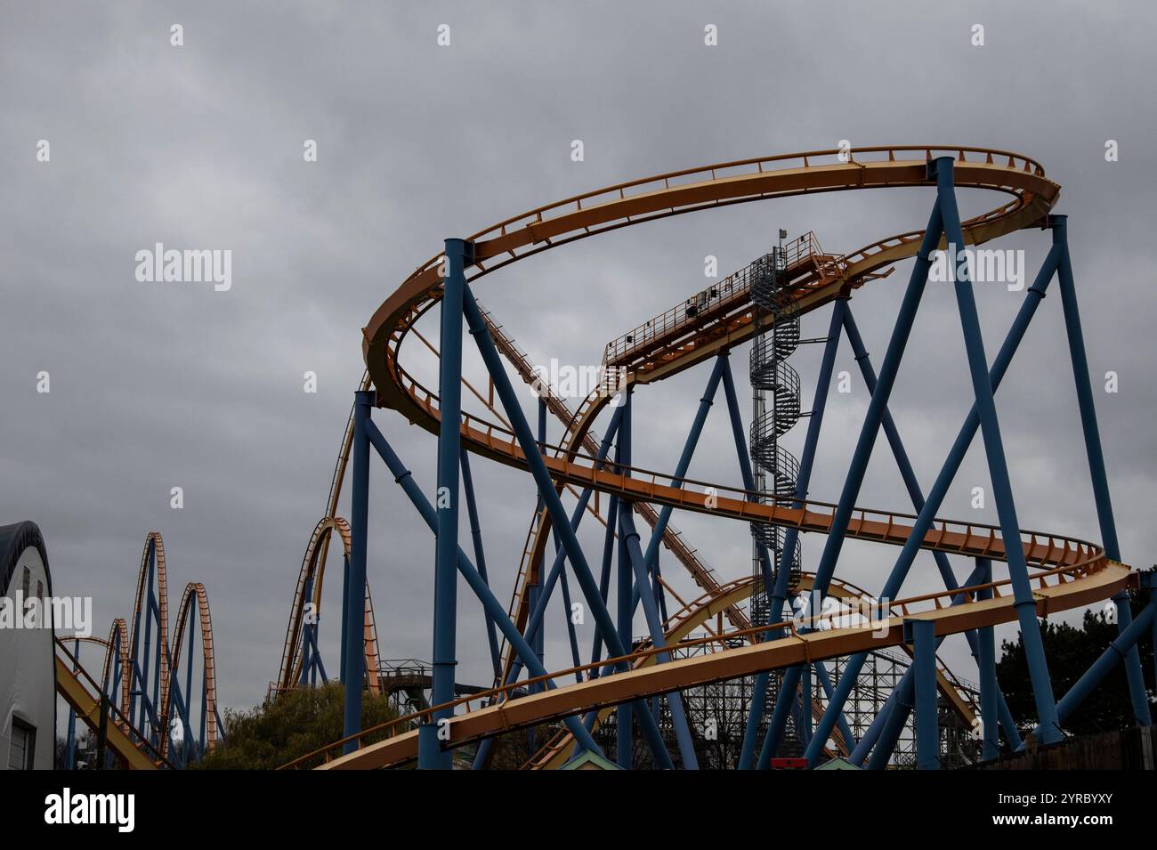 Behemoth roller coaster at Canada's Wonderland on Jane Street in ...