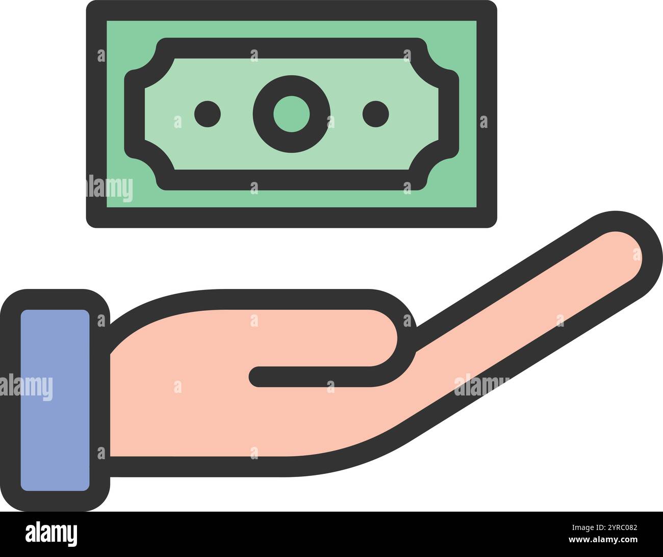 Personal Income icon vector image. Suitable for mobile application web ...