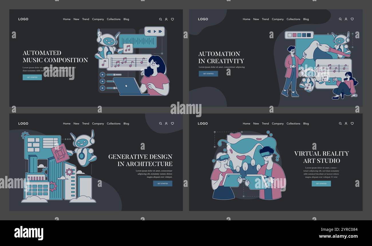 Automation in creativity set. Exploring artistic processes through ...