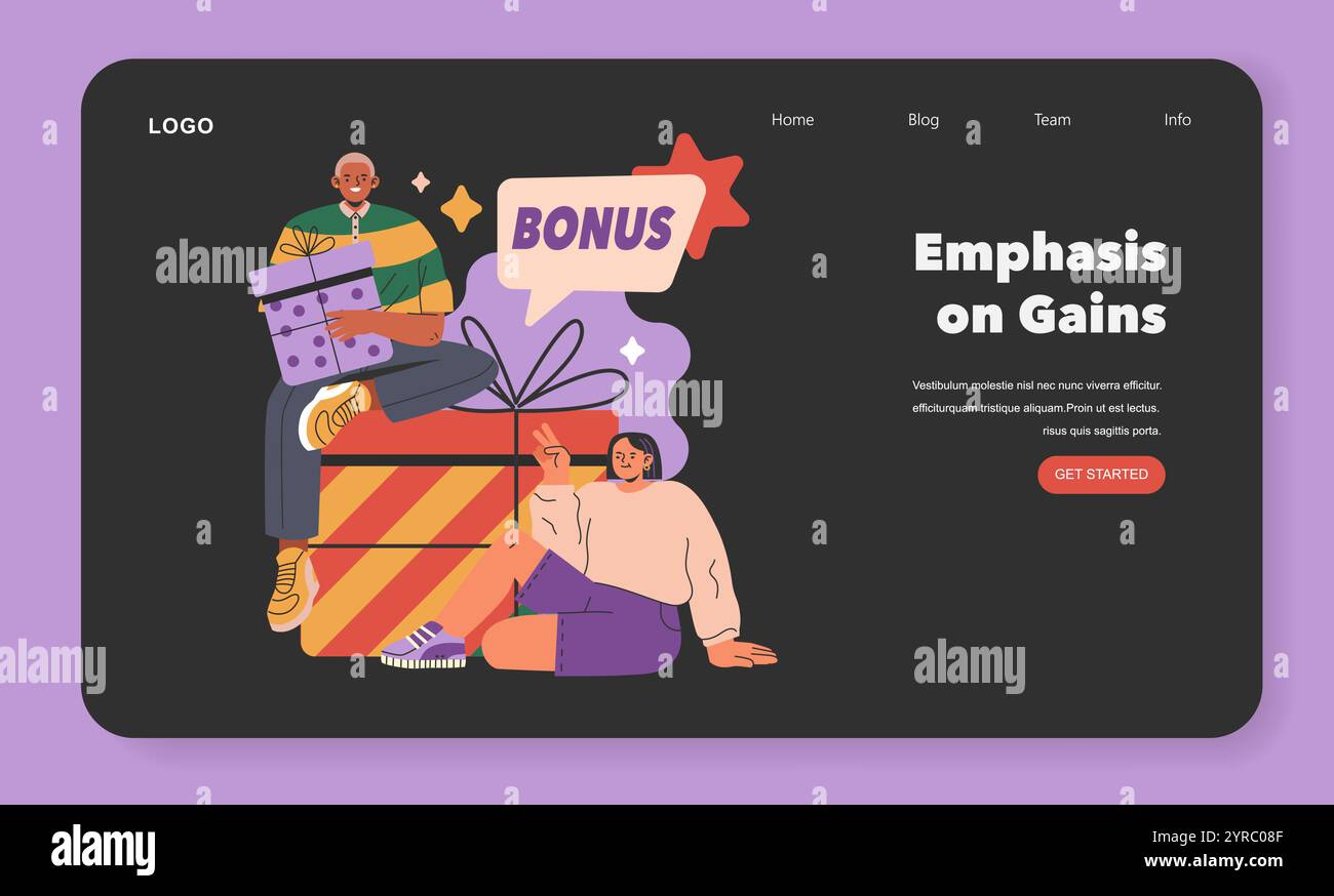 Cognitive Framing concept. Digital illustration of diverse characters ...