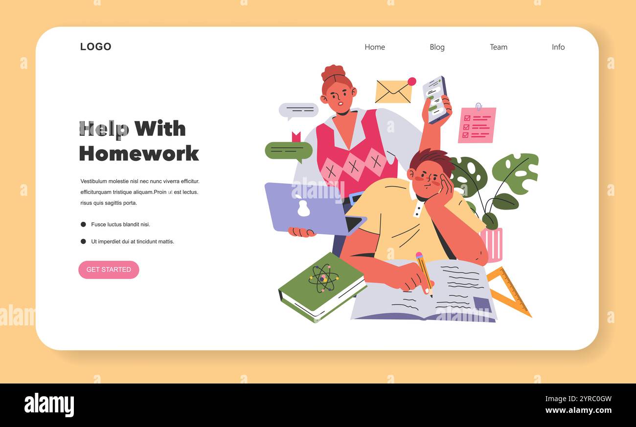 Working Mom Life concept. A multitasking mother balances work and child ...