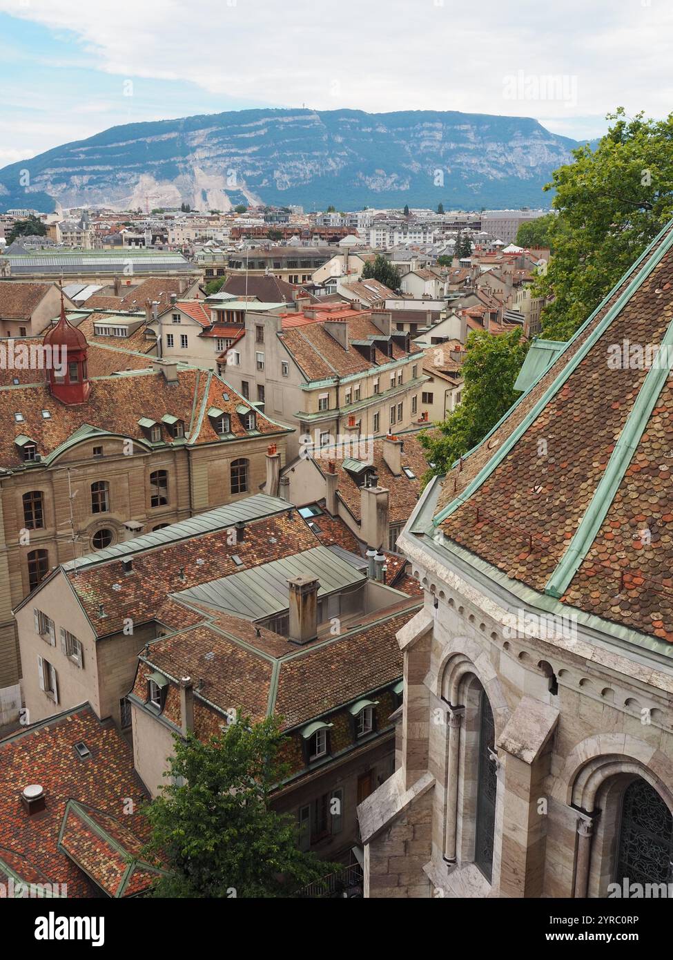 Panorama view historic geneva hi-res stock photography and images - Alamy