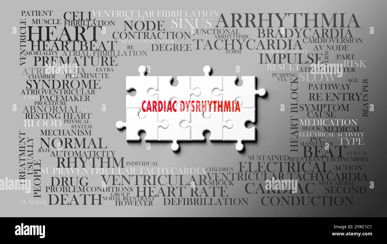 Cardiac dysrhythmia symbol hi-res stock photography and images - Alamy