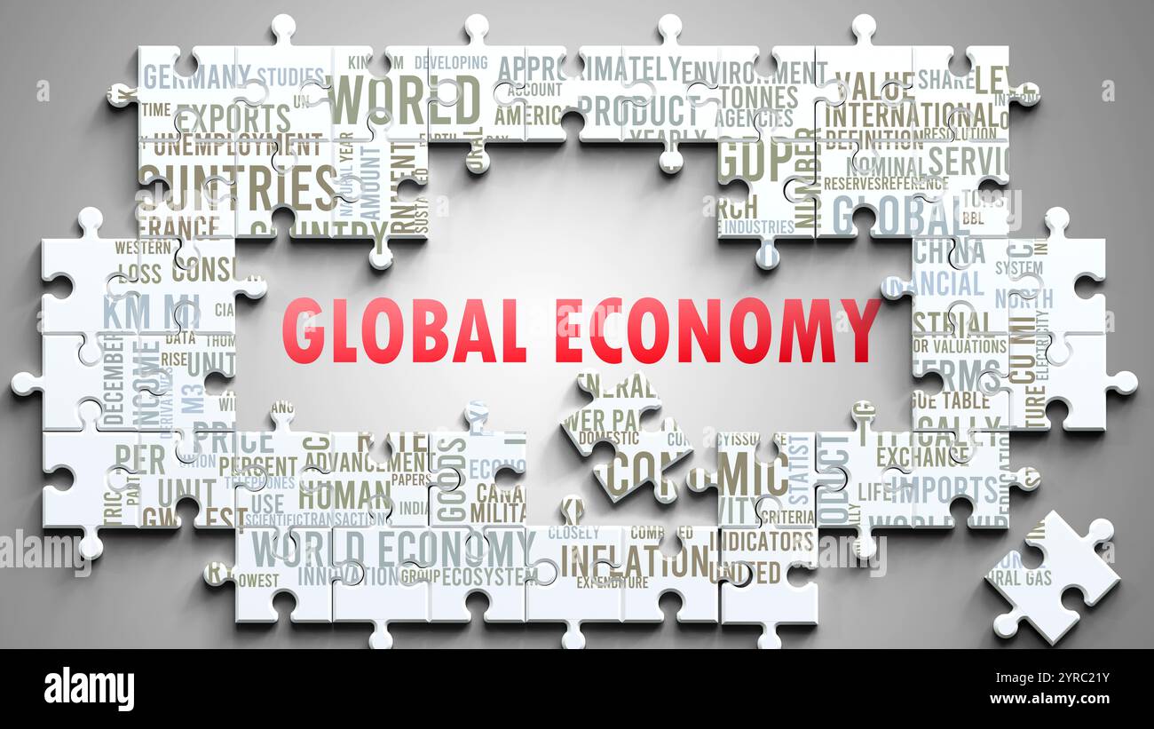 Global economy as a complex subject hi-res stock photography and images ...