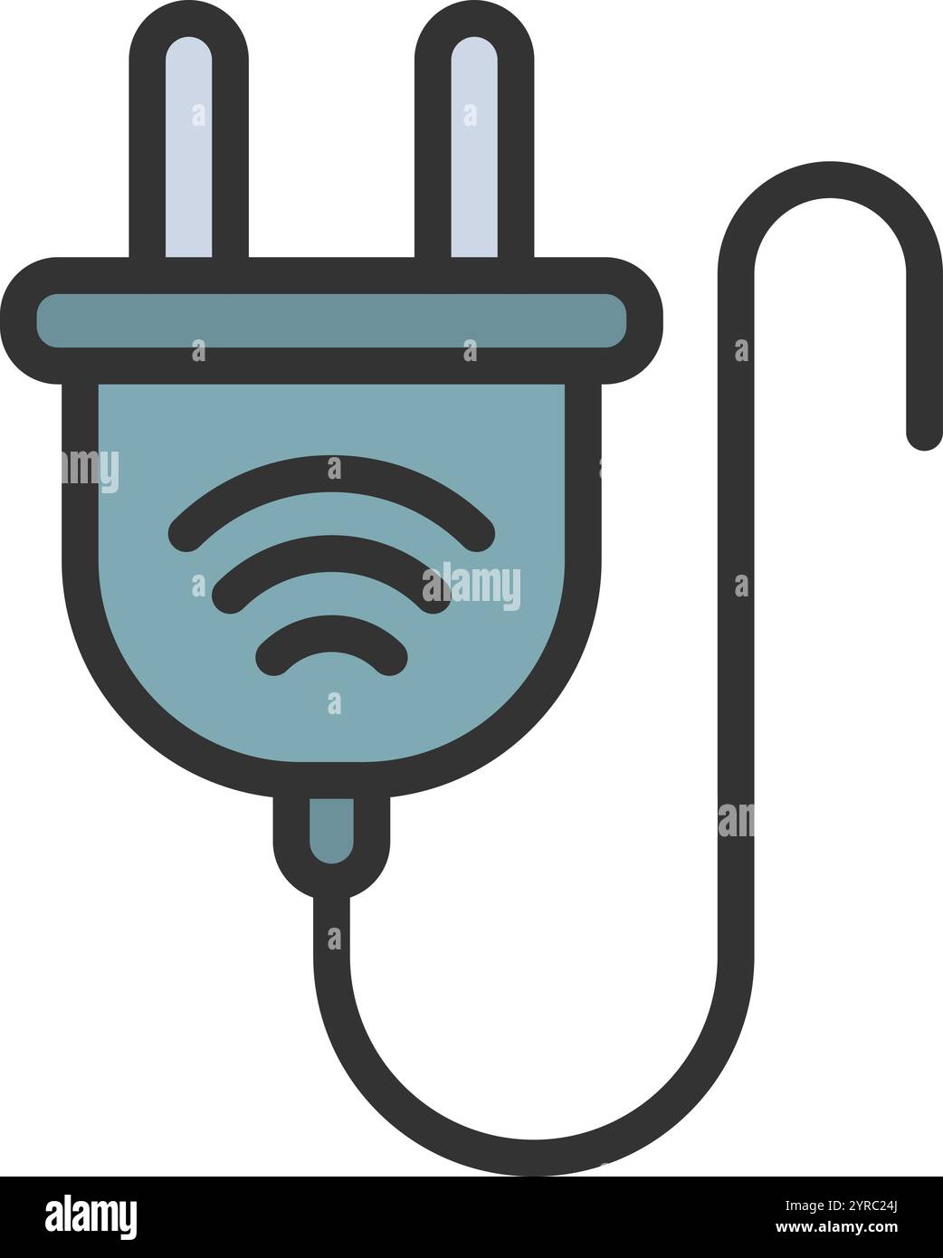 Plug icon vector image. Suitable for mobile application web application ...