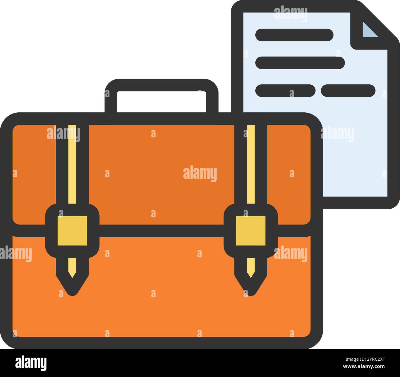 Portfolio icon vector image. Suitable for mobile application web ...