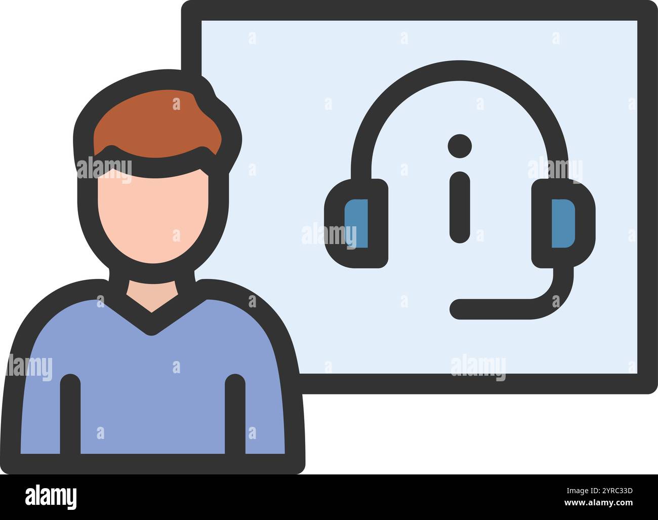 Premium Support icon vector image. Suitable for mobile application web application and print ...