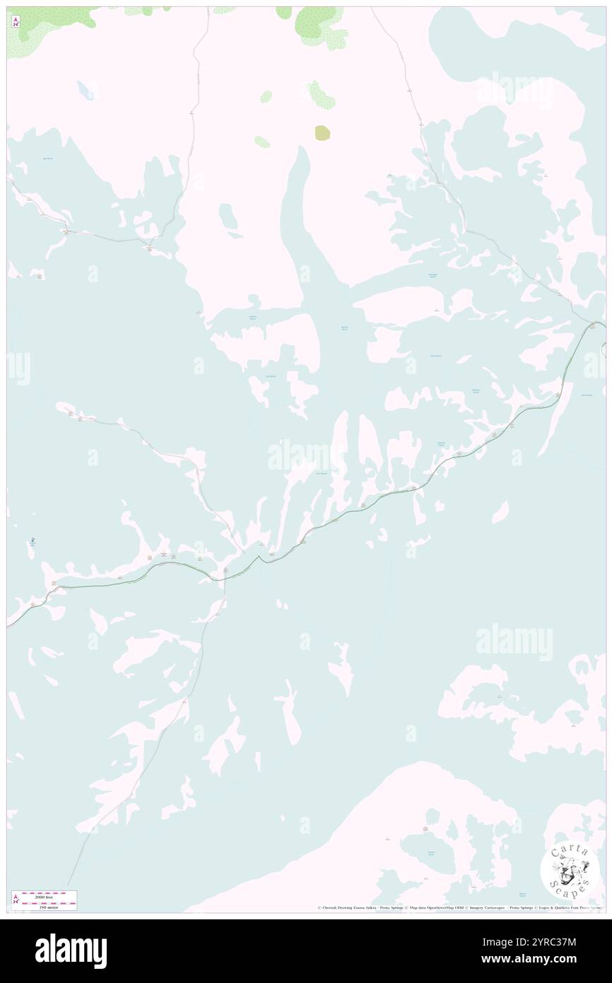 Map of corry Cut Out Stock Images & Pictures - Alamy