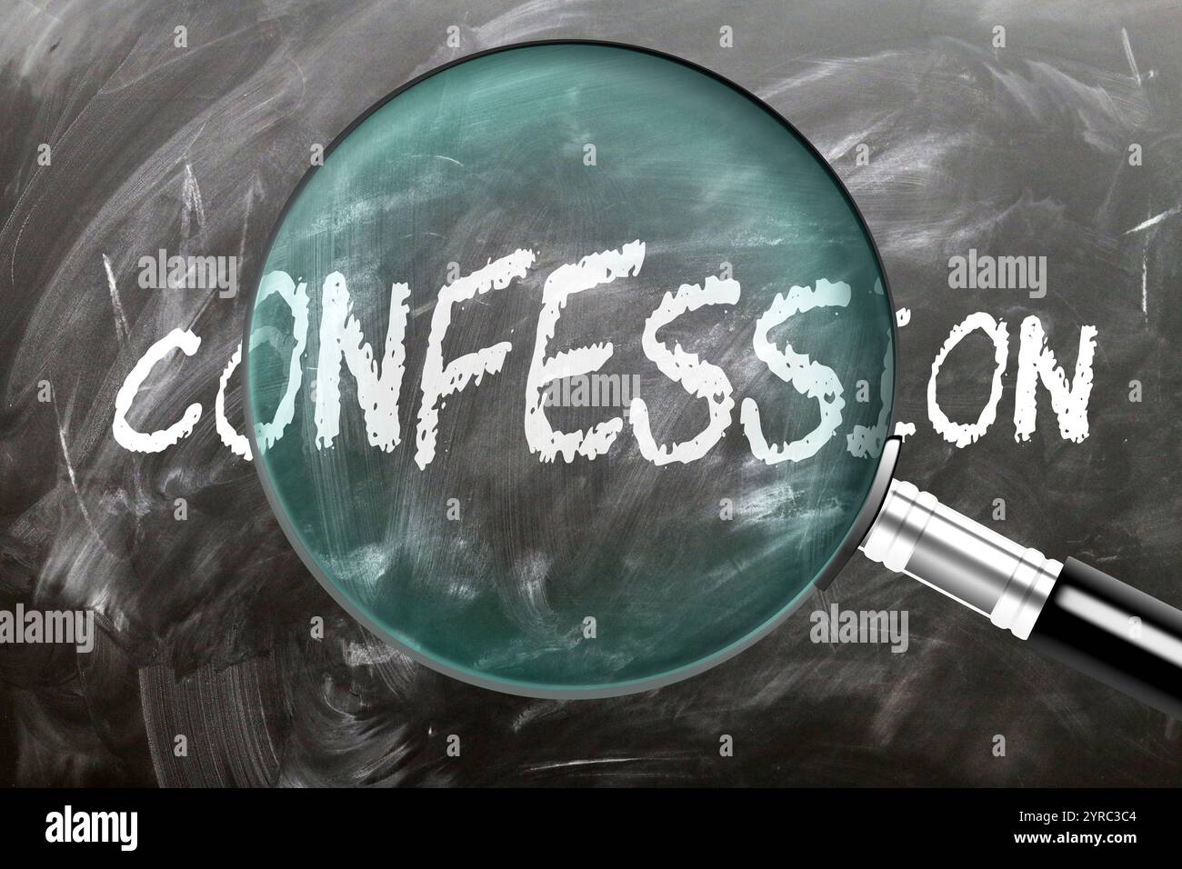 Confessed word hi-res stock photography and images - Alamy