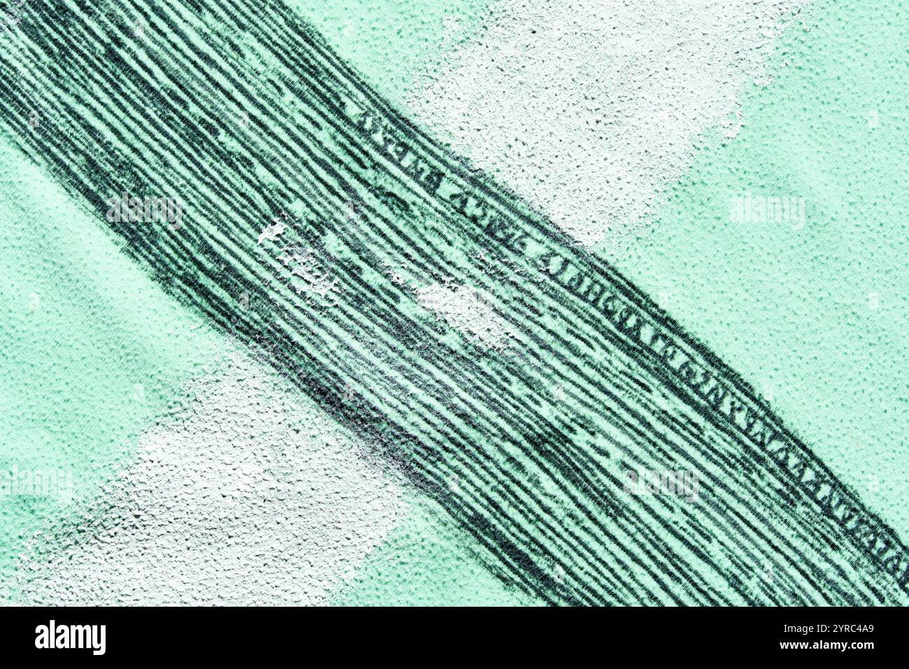 Close up of microscopic plant cell walls with green chlorophyll in ...