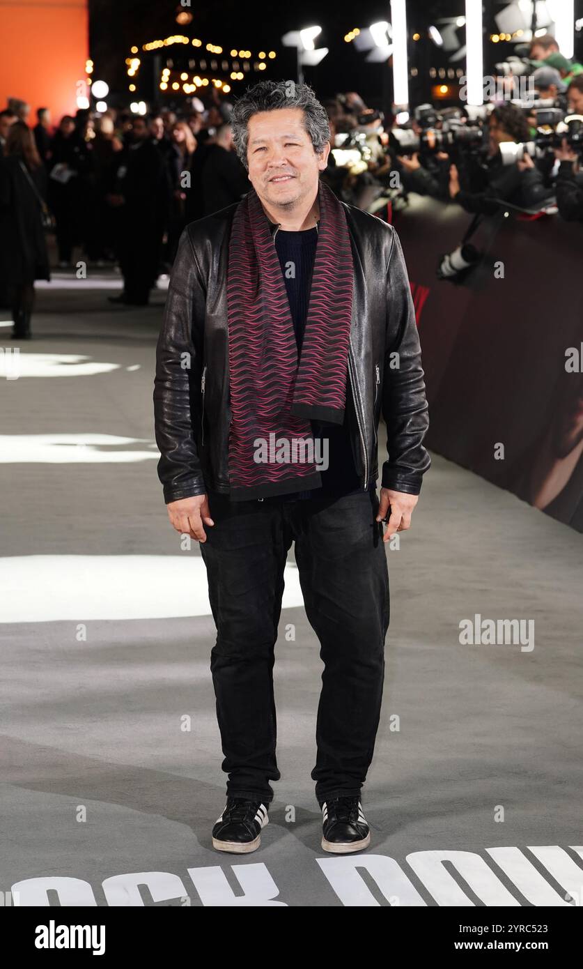 Paul Mayeda Berges arriving at the world premiere of the Netflix series ...