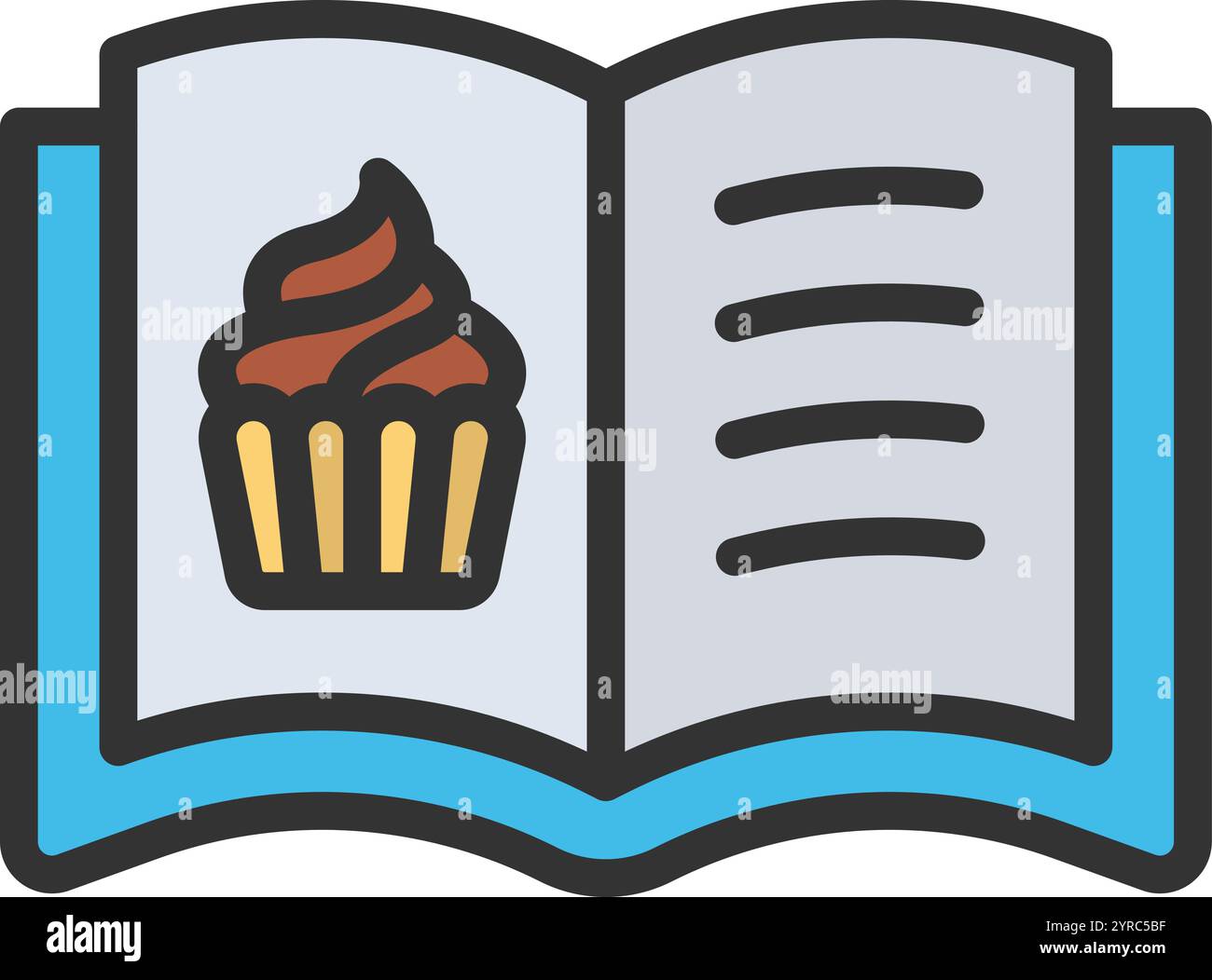 Recipe icon vector image. Suitable for mobile application web ...