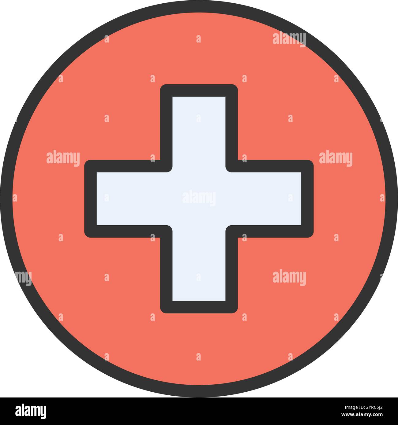 Red Cross icon vector image. Suitable for mobile application web ...