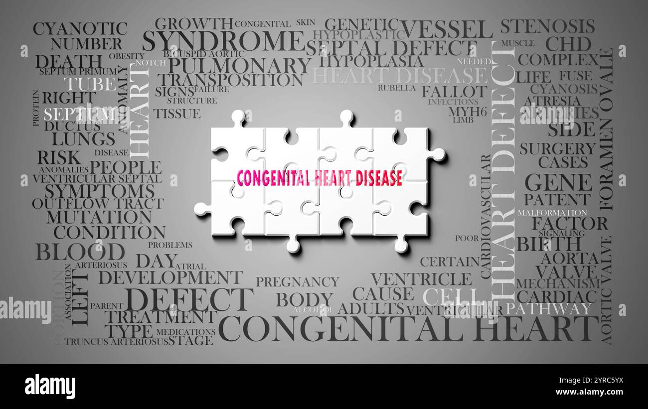 Congenital Heart Disease as a complex subject, related to important ...