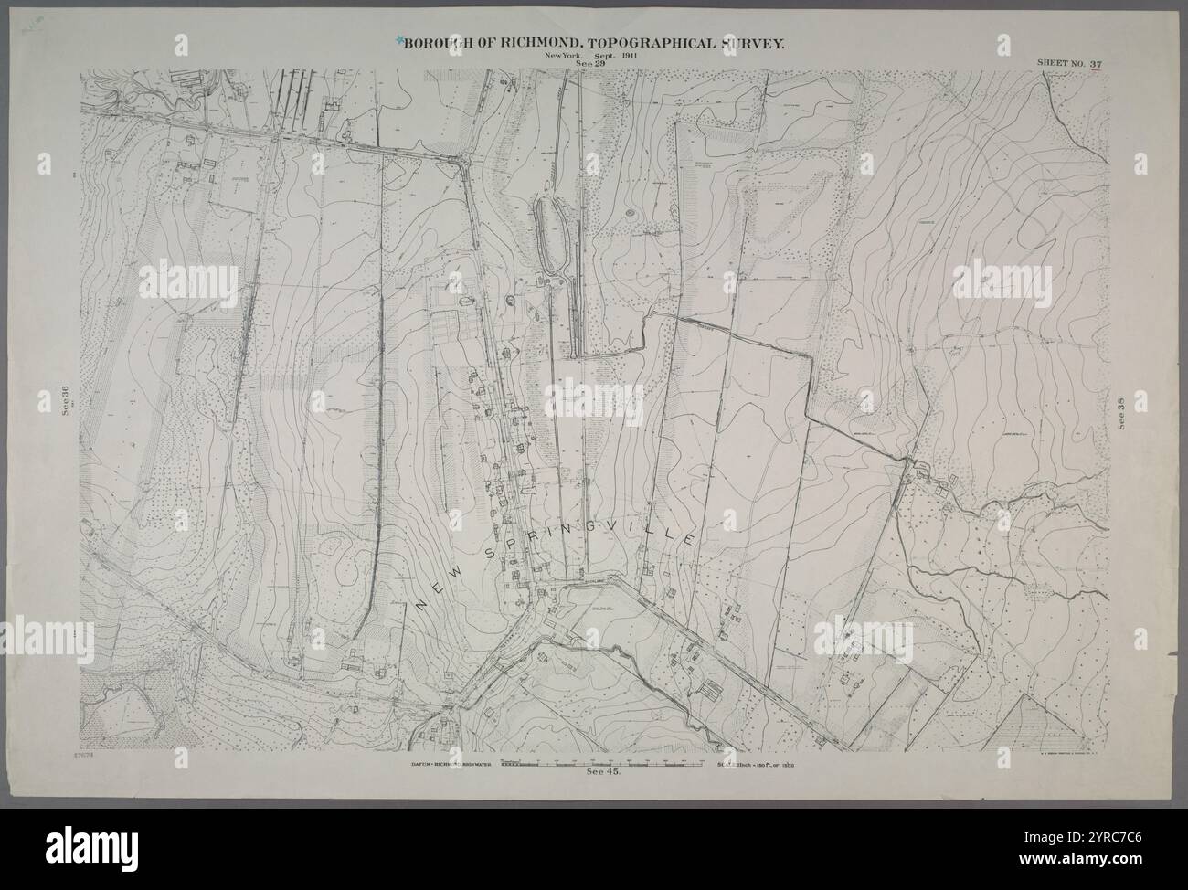 Map of springville new york hi-res stock photography and images - Alamy